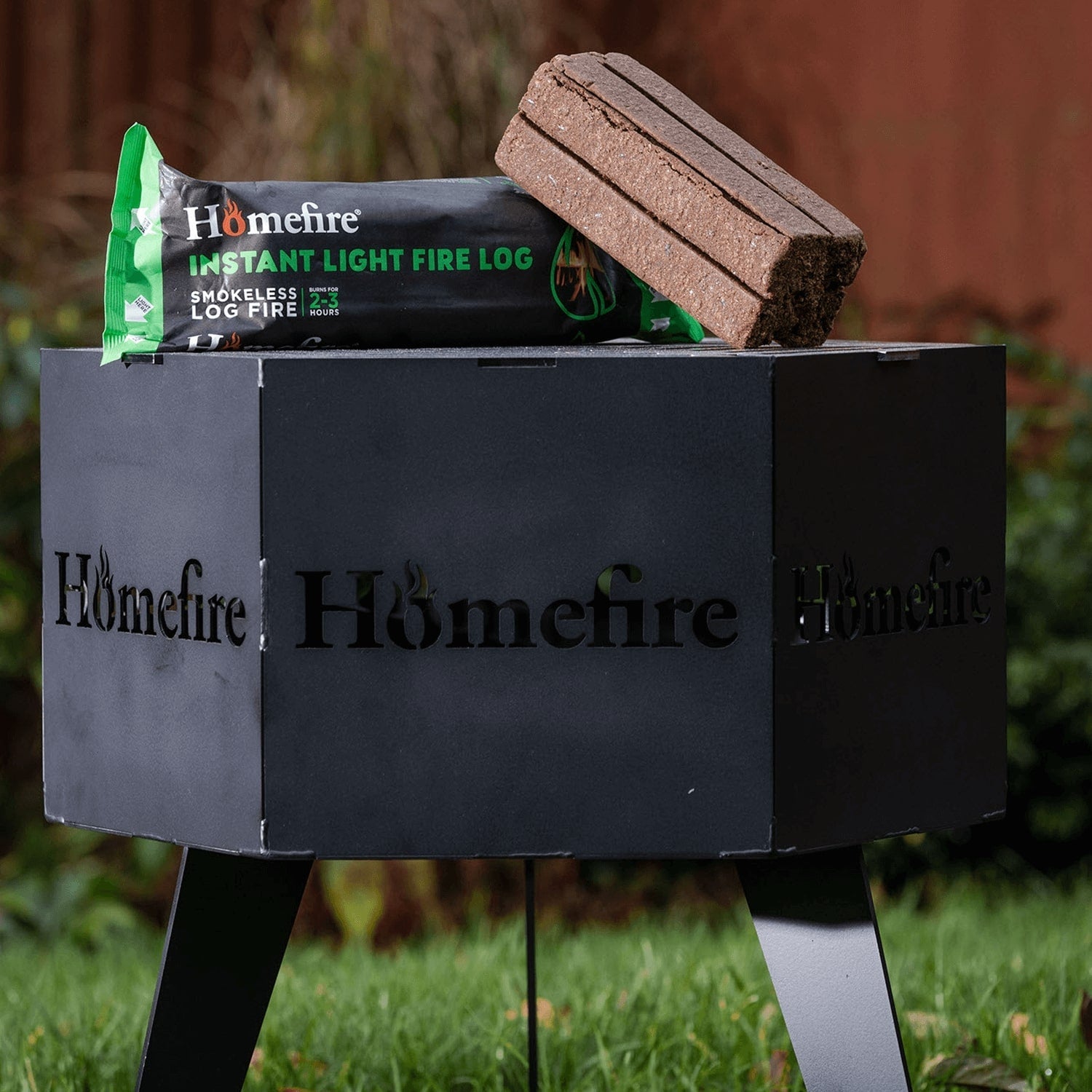 Instant Light Smokeless Fire Logs x 10 – coals2u