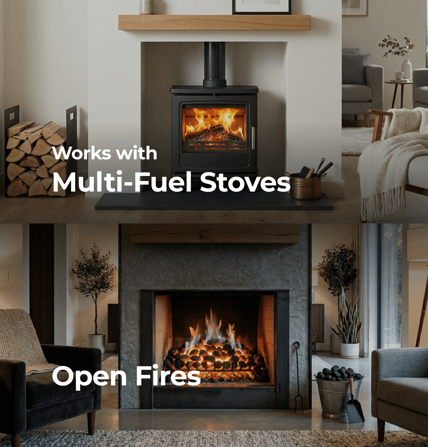 Premium Sustainable Oval Smokeless Coal - 25kg | Homefire – coals2u